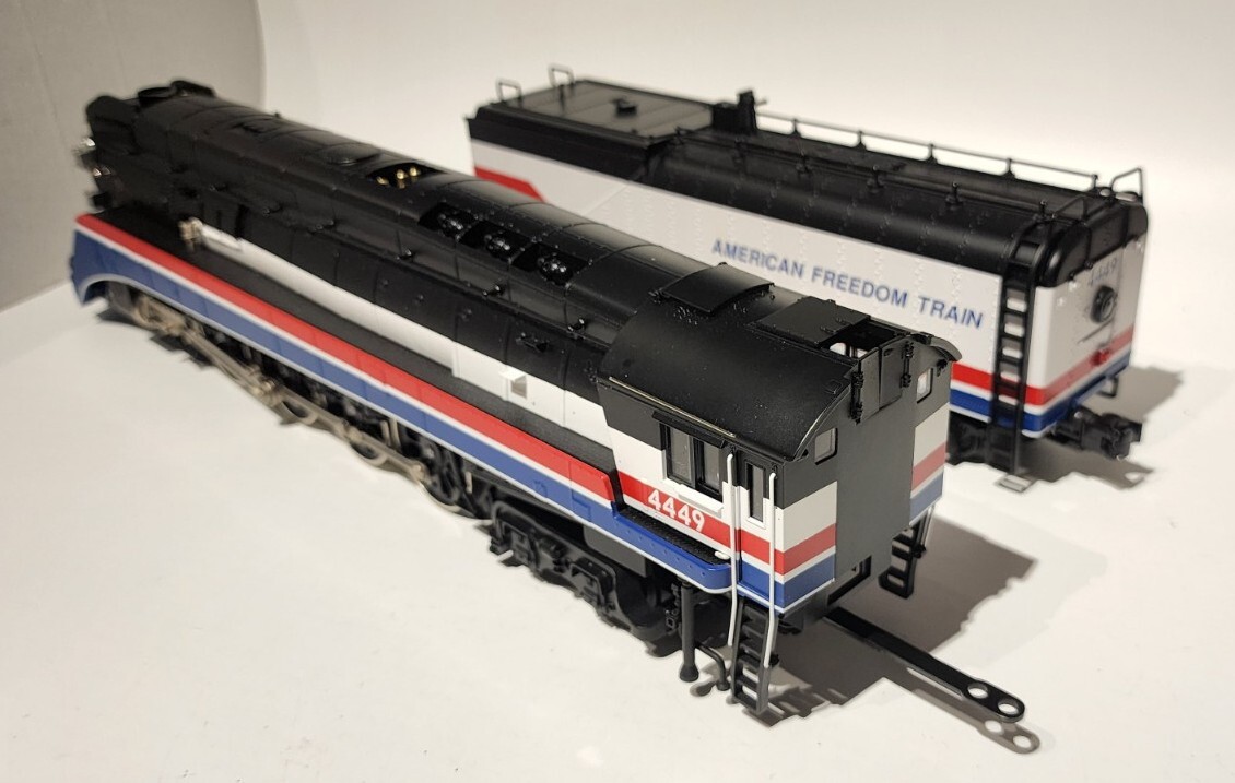 MTH O Scale 4-8-4 Gs-4 Steam Locomotive American Freedom #4449 Proto ...