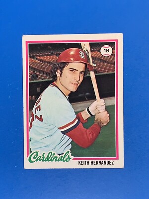 1978 Topps Keith Hernandez Baseball Card #143 St. Louis Cardinals | eBay