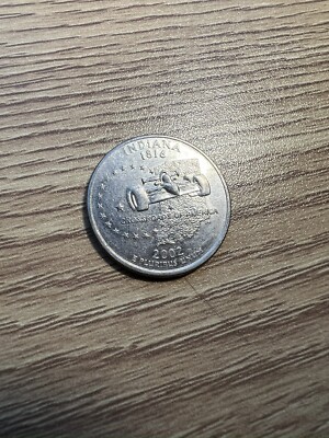 2002 D Indiana State Quarter. | eBay
