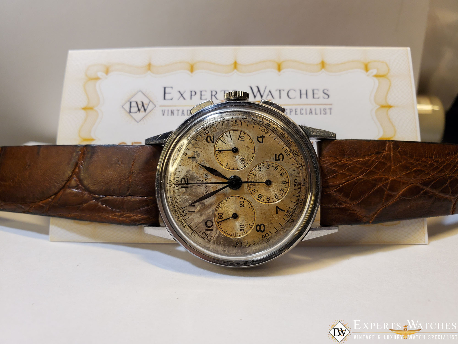 1942 Serviced OMEGA Chronograph CAL 27 321 2279-2 PRE SpeedMaster Watch ...
