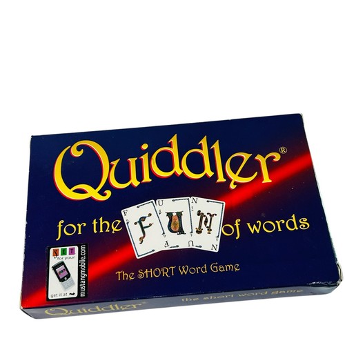Quiddler The Short Word Card Game NEW 1998 | eBay