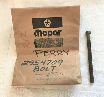 NOS Mopar rear leaf spring center bolt 1969-81 Dodge Truck W350 | eBay
