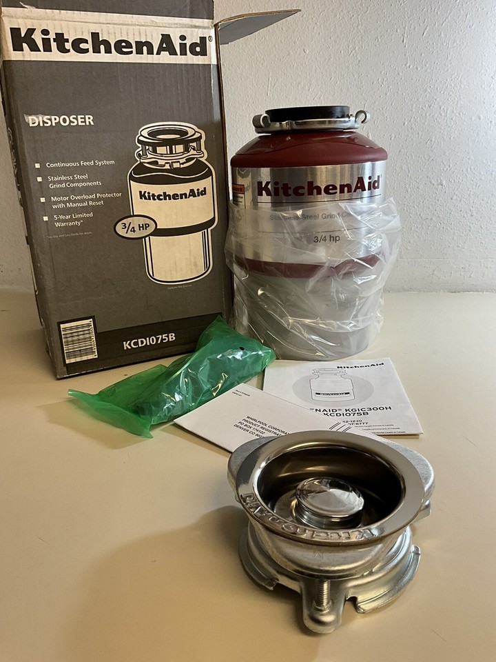 KITCHENAID 3/4 GARBAGE DISPOSER # KCDI075B | eBay