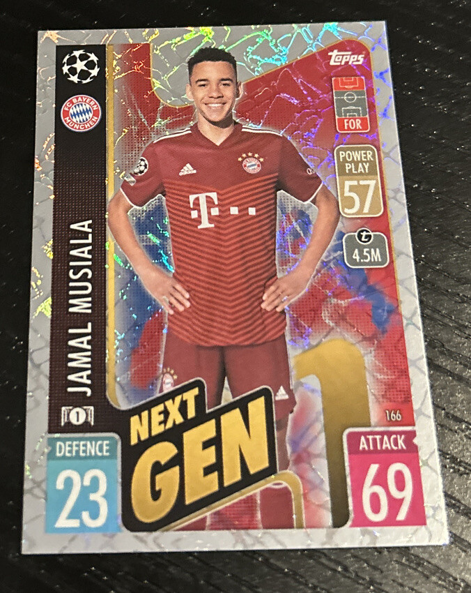 2021 Topps Match Attax Jamal Musiala Next Gen | eBay