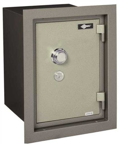 AMSEC WFS149 14 x 15.38" Fireproof Wall Safe - Black for sale online | eBay