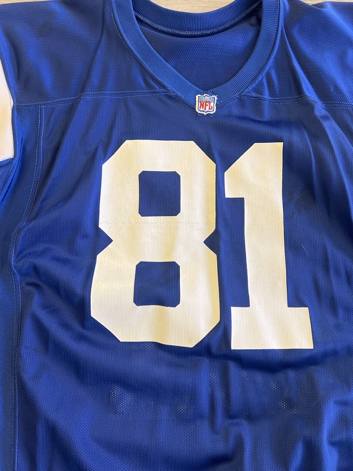 Vintage Indianapolis Colts Game Worn Jersey Pat Beach Champion ...