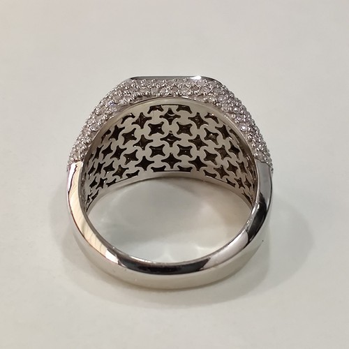 3.90 Ct White CZ Stone Engagement Party Ring Gift For Men 925 Sterling ...