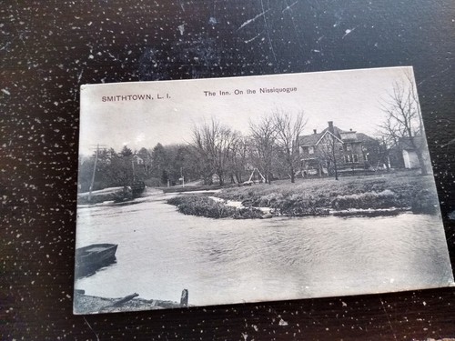 1909 Smithtown LI The Inn On The Nissiquogue Hotel Advertising Postcard ...