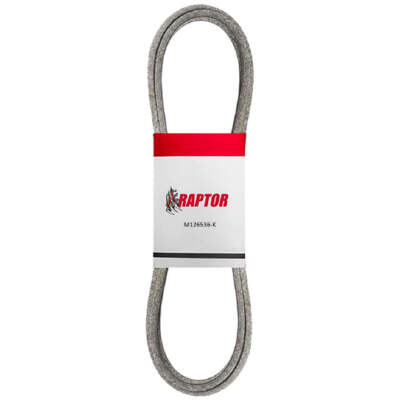Raptor Heavy Duty Belt fits John Deere M126536 38" Deck 1/2"x114-1/2 ...