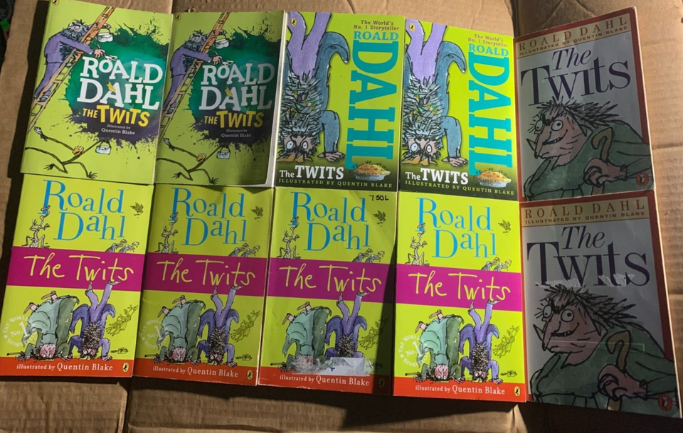The Twits class set by Roald Dahl guided reading lot of 10 paperbacks ...
