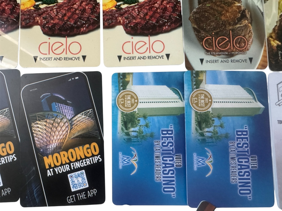 27 MORONGO Casino Resort & 3 Aqua Caliente Hotel Room Key Cards + 2 ...