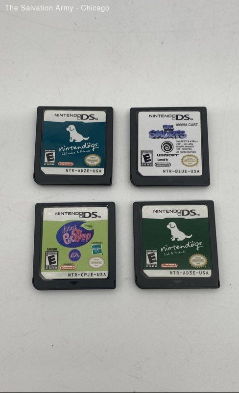 Nintendo DS Lite Pink Video Game Handheld Consoles With Games And ...