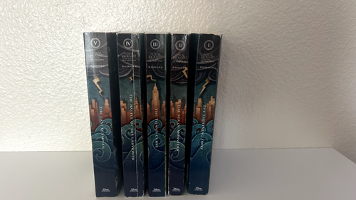 Percy Jackson and the Olympians Series Set 1-5 Rick Riordan Paperback ...