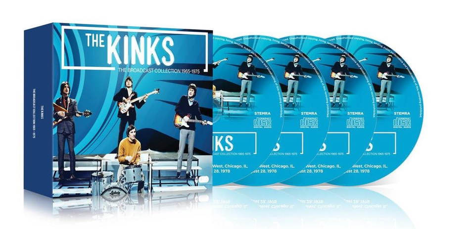 The Kinks Broadcast Collection 1965-1975 4CD Set Classic Rock Live ...