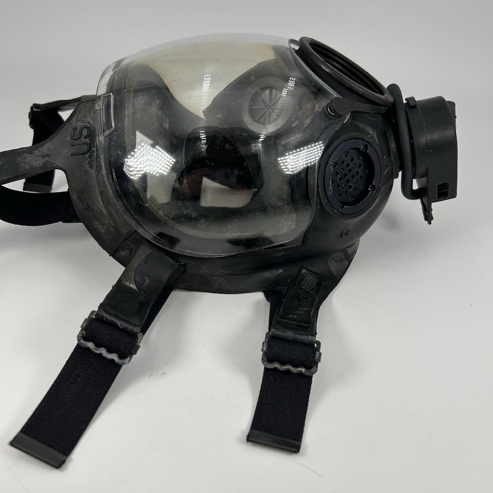 MSA Millennium Full Face Gas Mask CBRN Riot Control Clear 10051287 MD ...