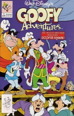 Goofy Adventures #11 FN 1991 Stock Image | eBay