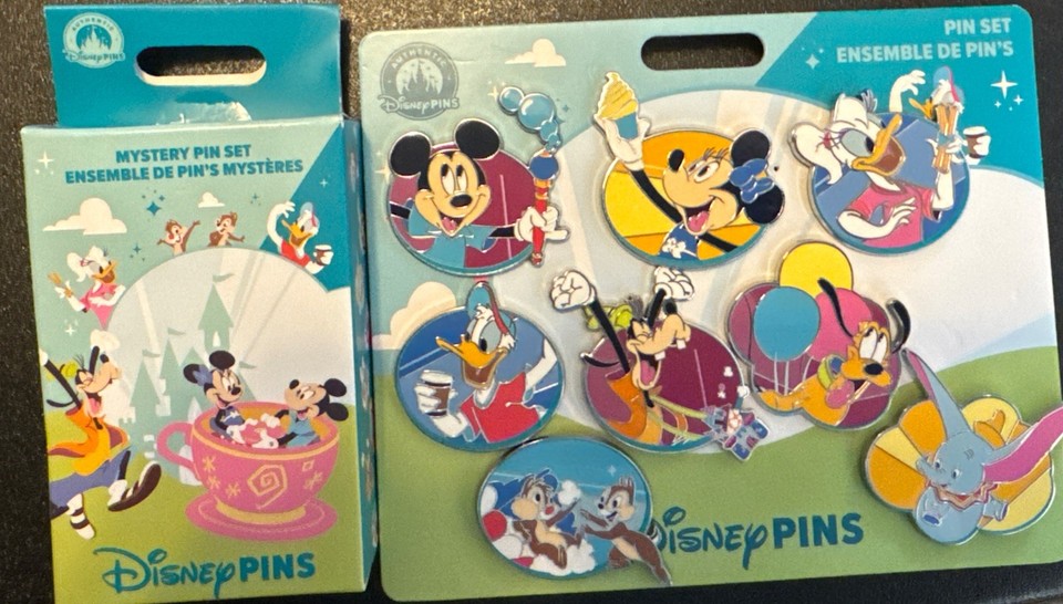 Mickey Mouse and Friends "Best Day Ever" Mystery Pin Blind Pack Disney ...