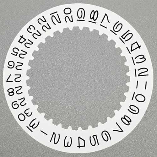 Vintage Numberal Font White Date Disk Wheel Date Wheel Fit for 3135 ...
