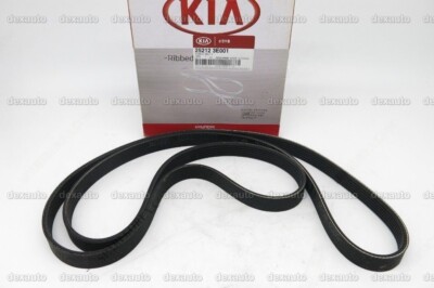 GENUINE V-Belt for 06-10 Hyundai Santa Fe Kia Optima Rondo 2.7L | eBay