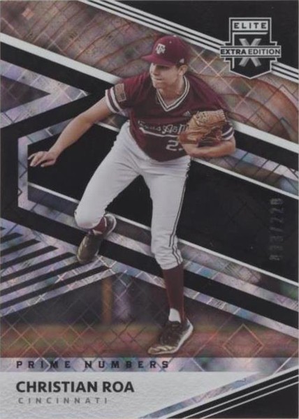 2020 Panini Elite Extra Edition - Prime Numbers A #104 Christian Roa ...