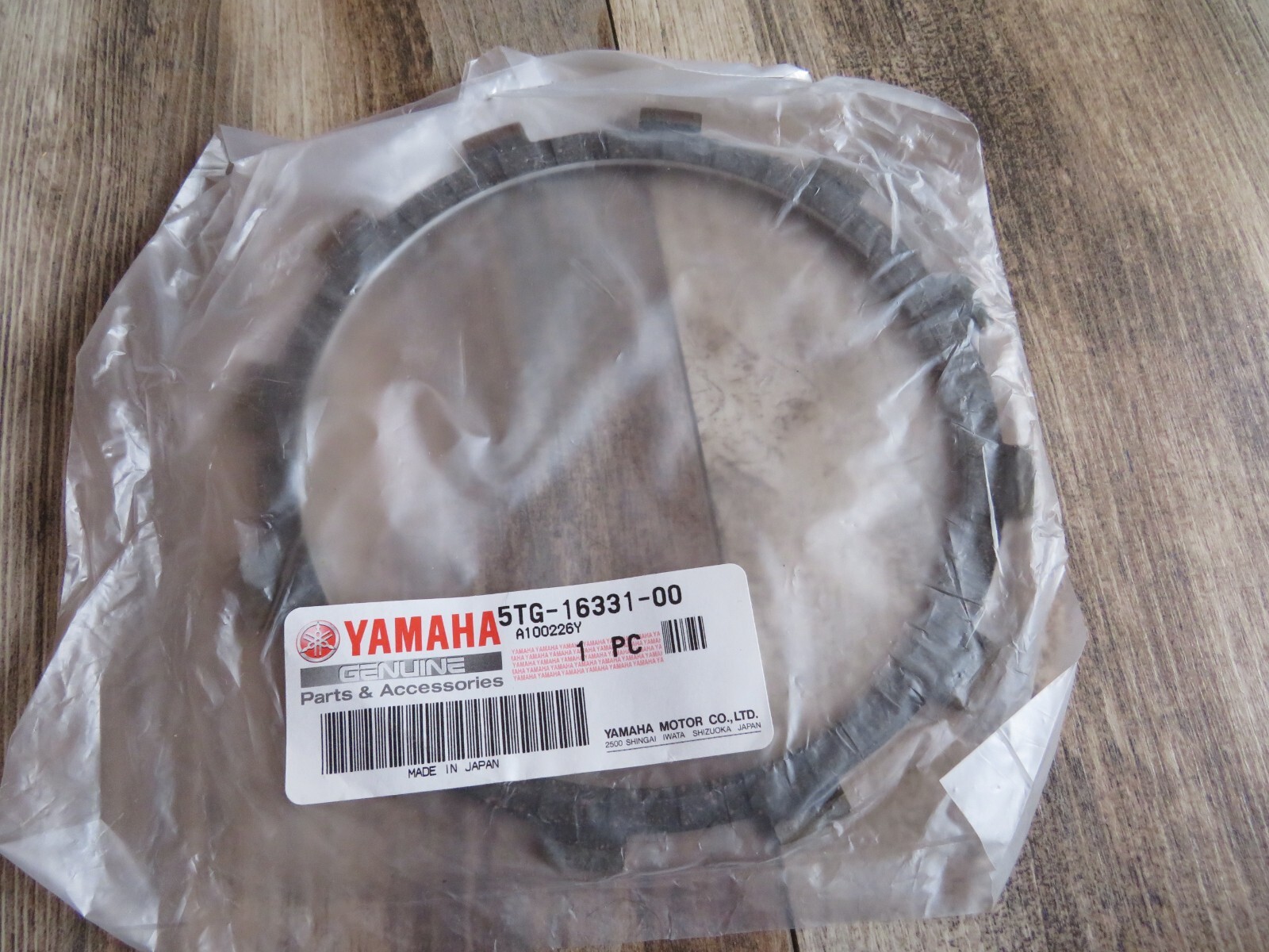 Yamaha OEM 5TG-16331-00 FZ450 Raptor 700 Friction Plate Disc OM17 | eBay