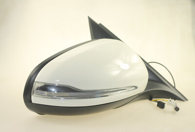Passenger Side Power Folding Mirror W/ Memory Mercedes W205 C300 C400 ...