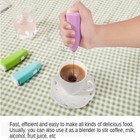 Mini Electric Coffee Blender Handheld Eggbeater Bubble Drink Stir Bar ...