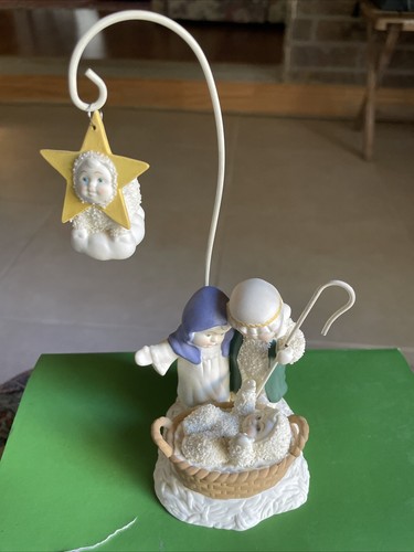Snowbabies "A Star Shone Down" Jesus Nativity Christmas Figure ...