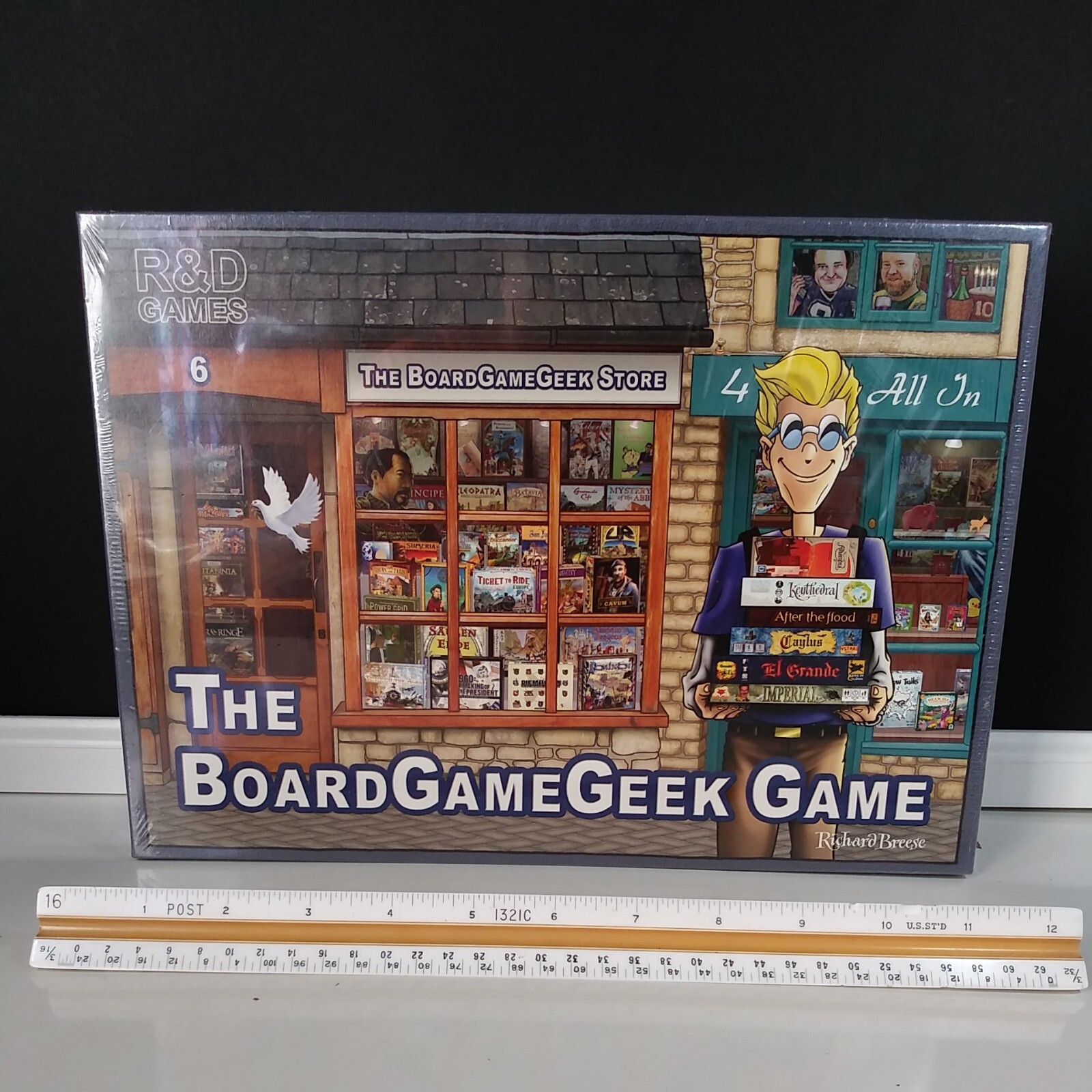 The BoardGameGeek 2009 Game by R&D Games New Sealed Box Germany Richard ...