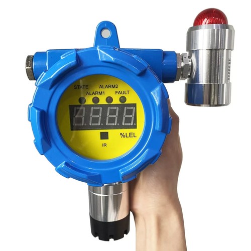 EX Gas Detector Wall-mounted Combustible Gas Monitor Analyzer Range 0 ...