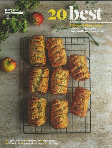 UK Observer Magazine Food Monthly, Nigella Lawson, Nigel Slater ...