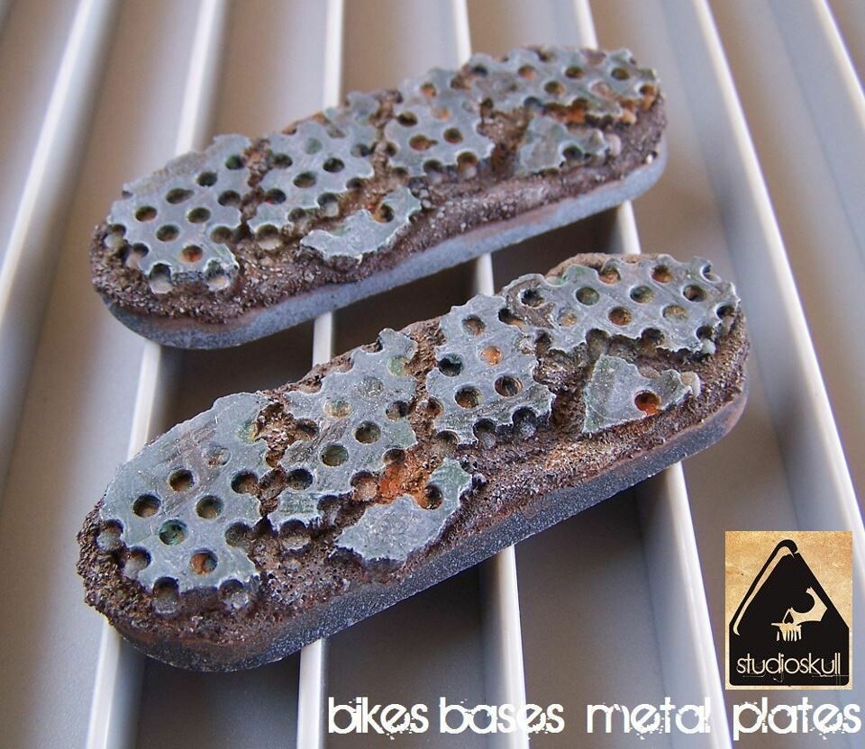 60mm 40mm 25mm METAL PLATES RESIN BASES FOR | eBay