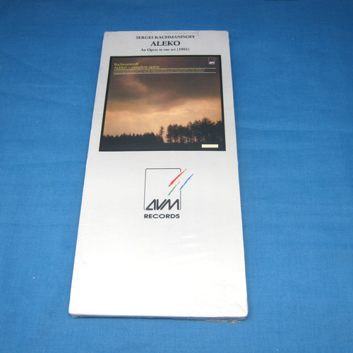 Rachmaninoff Aleko Opera AVM Classical Longbox CD New | eBay