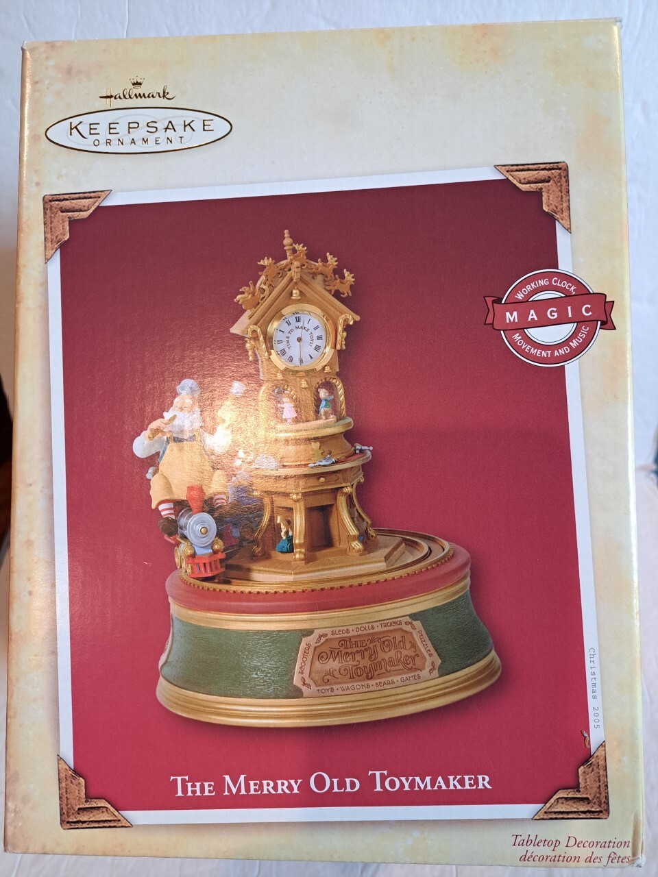 Hallmark Christmas Musical THE MERRY OLD TOYMAKER Tabletop figurine | eBay