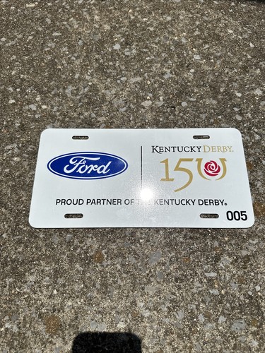 Ford Proud Partner Of The Kentucky Derby 150 Booster License Plate ...