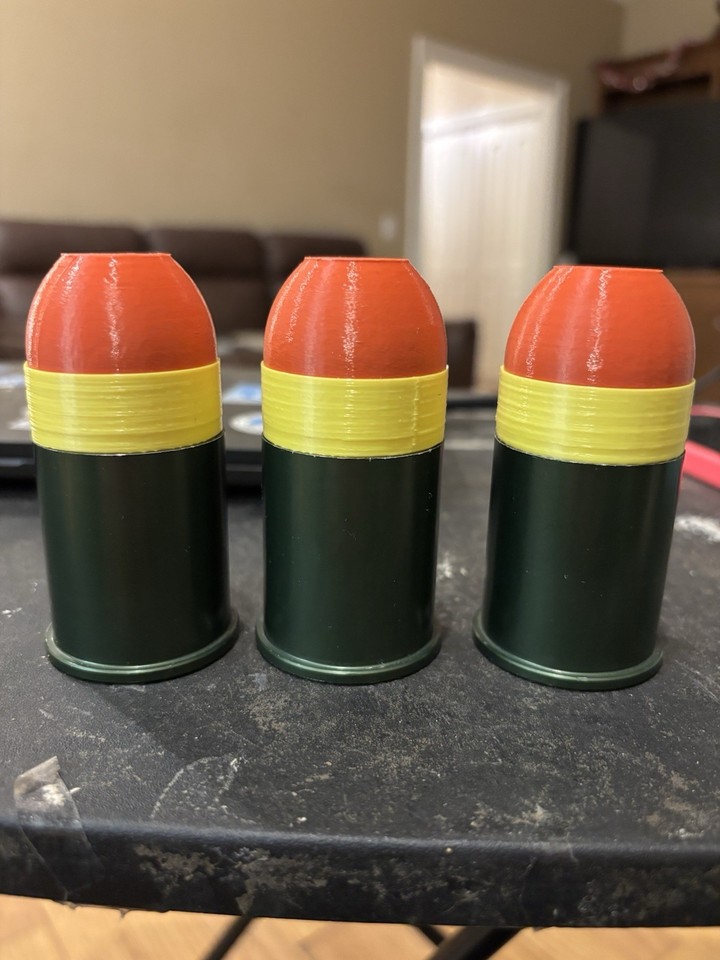 37mm Projectiles For Trollwerks Ramset Shells 6pack Pusher With Nose ...