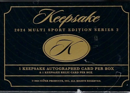 2024 Keepsake Multi Sport Edition Series 2 Factory Sealed Hobby Box 2 ...