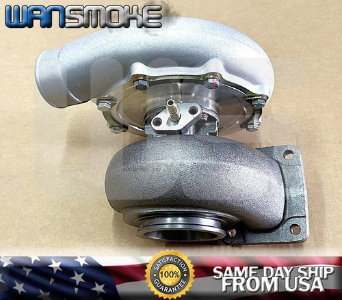 T76 AR.96 TURBOCHARGER 3" V BAND 1000HP+ T4 TURBO BBC SBC LS LT V6 V8 ...