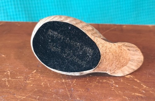 Vintage Ruddy Duck Mini Carved Decoy Signed | eBay