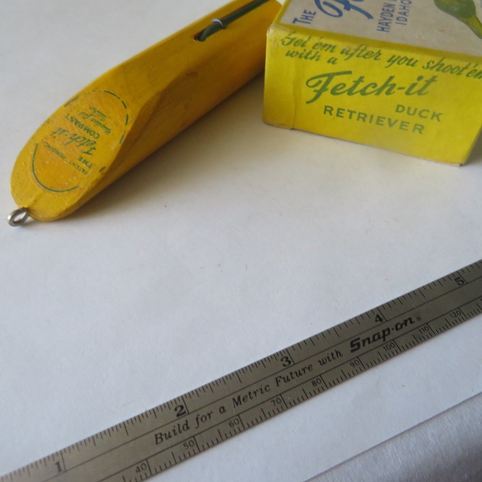 FISHING FETCH-IT DUCK RETRIVER GET'EM AFTER SHOOTING EM, WORKS LIKE A ...