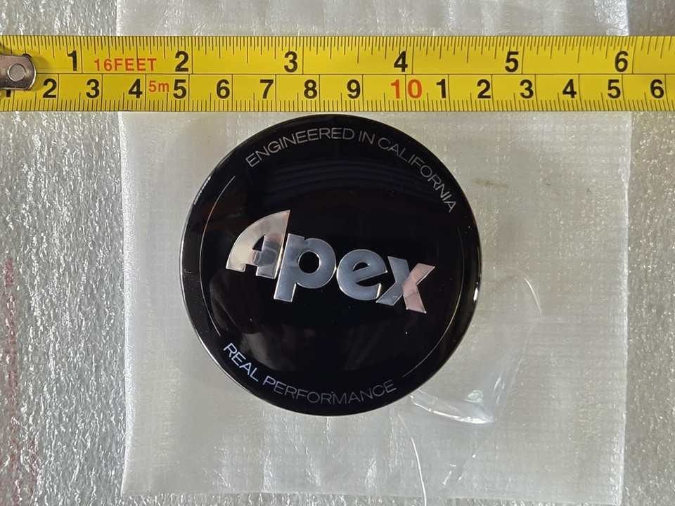 NEW Apex Black Center Caps Rings for Wheels Rims (3 Available) | eBay