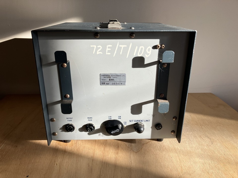 Farnell E350 Stabilised Power Supply PSU - NO INTERALS - SPARES ...