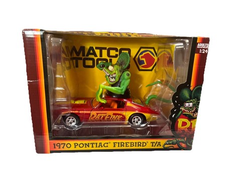 MATCO TOOLS "ED ROTH" RAT FINK 1970 PONTIAC FIREBIRD T/A 1:24 SCALE DIE ...