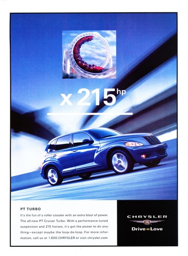CHRYSLER CAR magazine promo ad #14 "NOT A CAR" 2002 | eBay