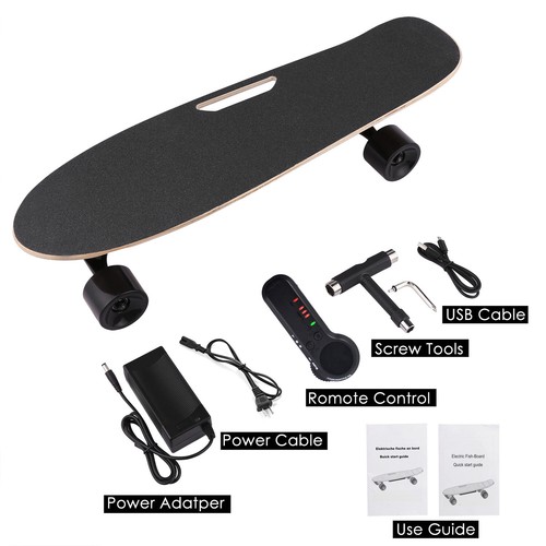 Electric Skateboard,Electronic Longboard for Adult w/ Wireless Remote ...