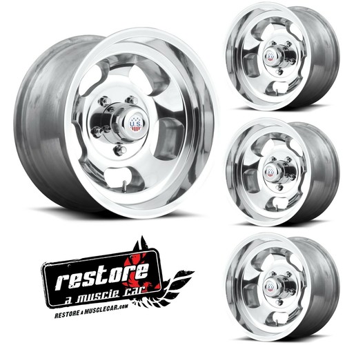 Set of 4 - US Mags Wheels Truck Indy U101 15x10" 1-Piece Cast Aluminum ...
