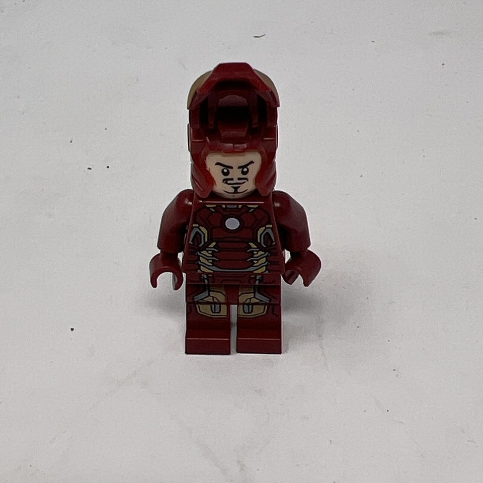 Lego Iron Man Mark 43 Minifigure MK43 76038 76032 Avengers Marvel Hero ...