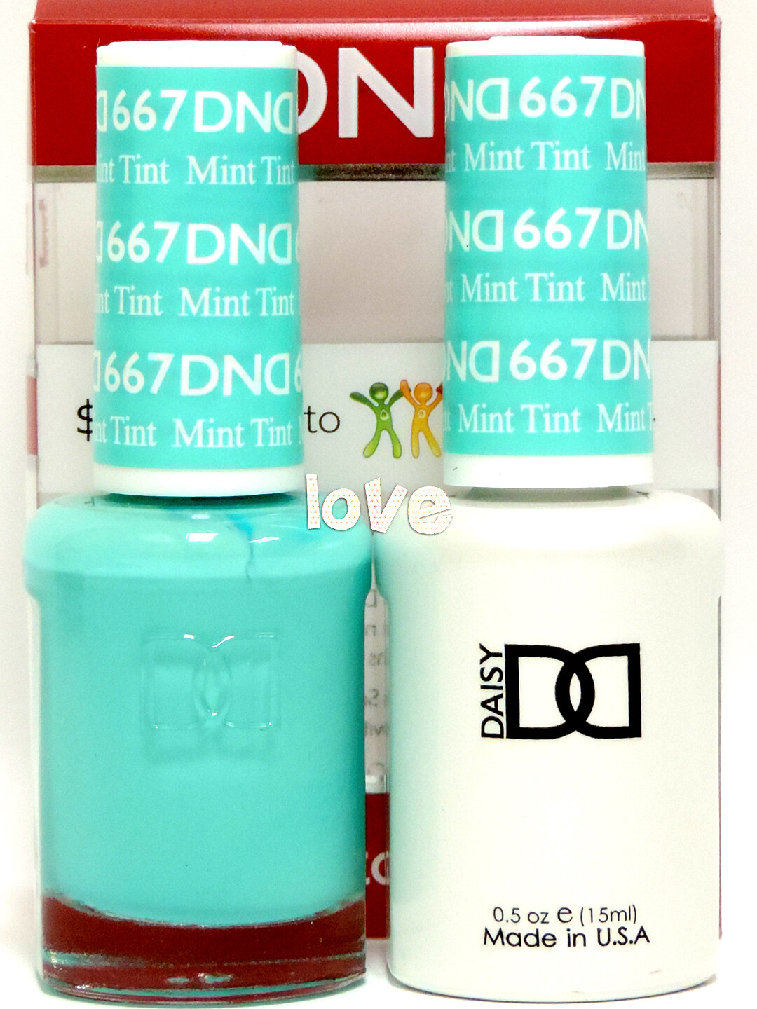 DND Daisy Gel Polish Soak Off 0.5fl.oz LED/UV Duo DND667- Mint Tint | eBay