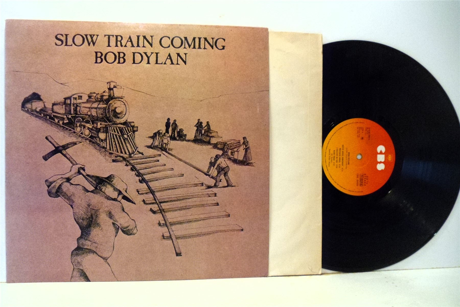 BOB DYLAN slow train coming LP EX/VG+, CBS 86095, vinyl, album, with inner, 1979 | eBay