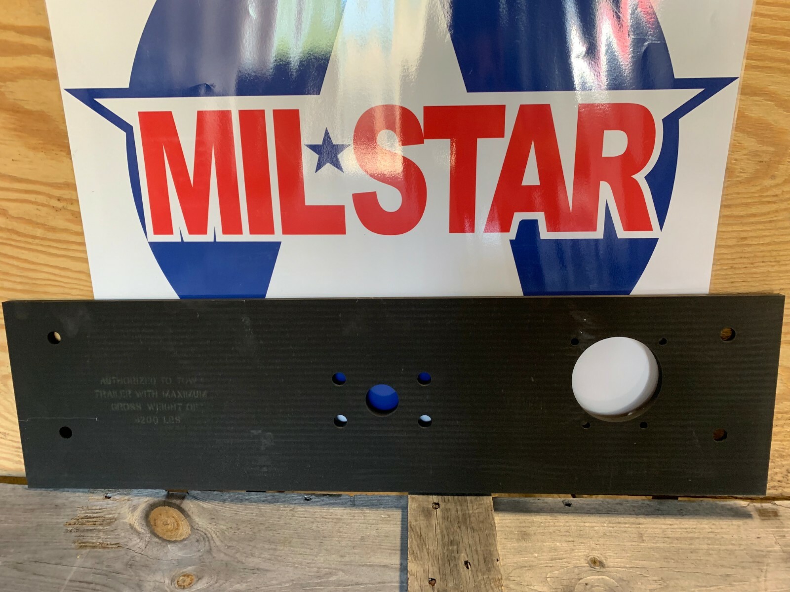 AIRLIFT BUMPER MAX TOW REINFORCEMENT PLATE NSN 5340-01-498-7964 HMMWV ...